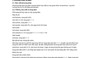 Tiêu chuẩn quốc gia TCVN 4156:2009 (ISO 4158 : 1978) về Ferosilic - Xác định hàm lượng Nhôm ...